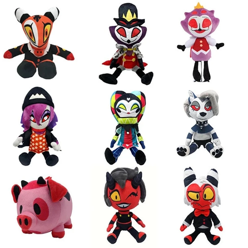 Helluva Boss Plush Toy Asmodeus Loona Stolas Loo Loo Land Anime Plush ...
