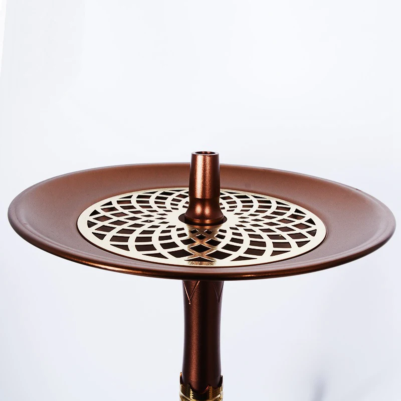 Chicha - narguilé,Grand ovale guilé de style russe avec base en verre ...