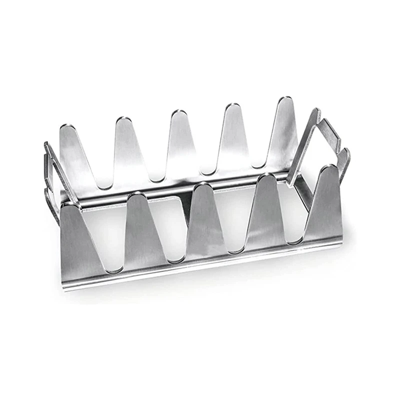 Rib-Rack-Stainless-Steel-Roasting-Stand-Holds-4-Ribs-For-Grilling ...