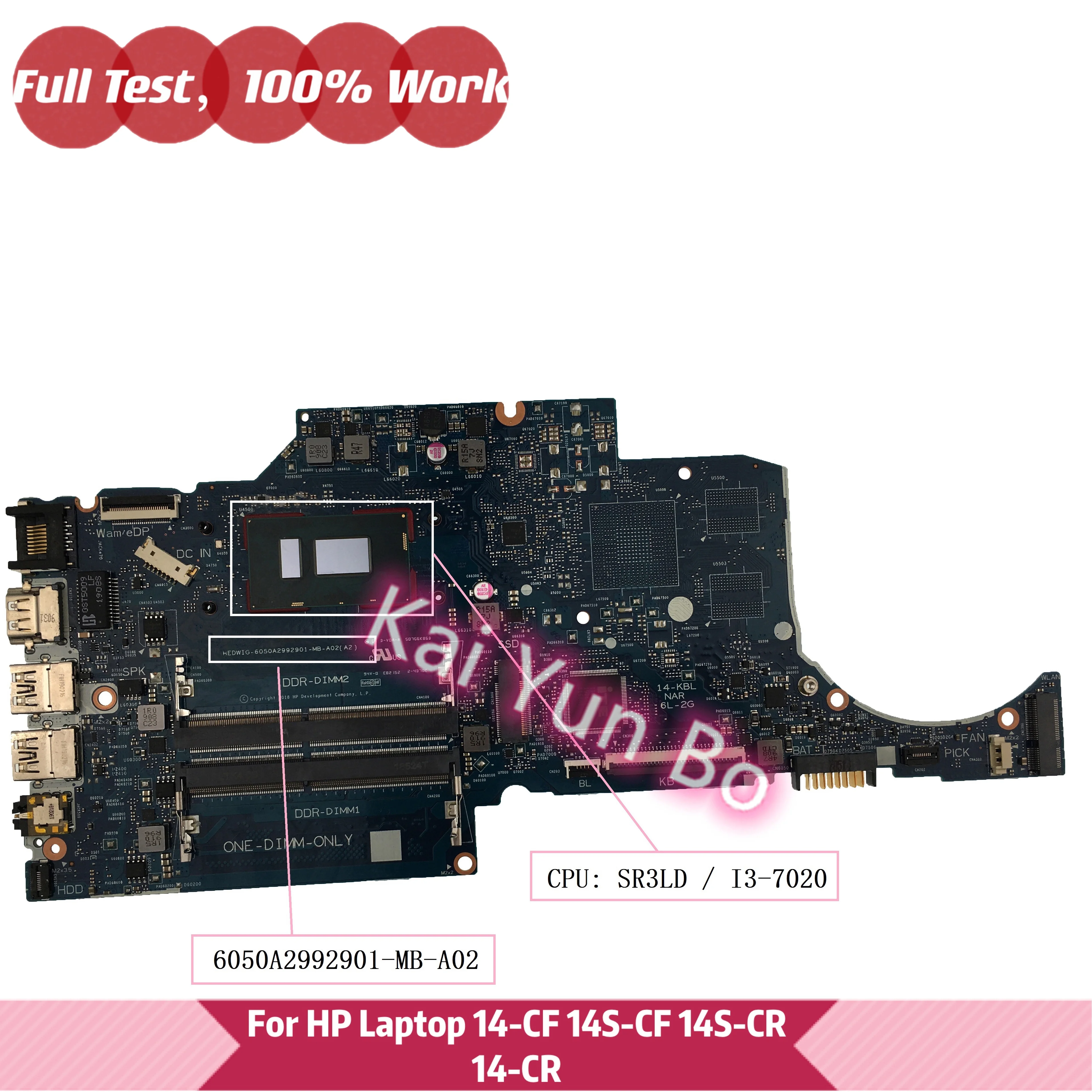 6050A2992901 Mainboard For HP 14S CR 14S CF 14 CF 14 CR Laptop ...