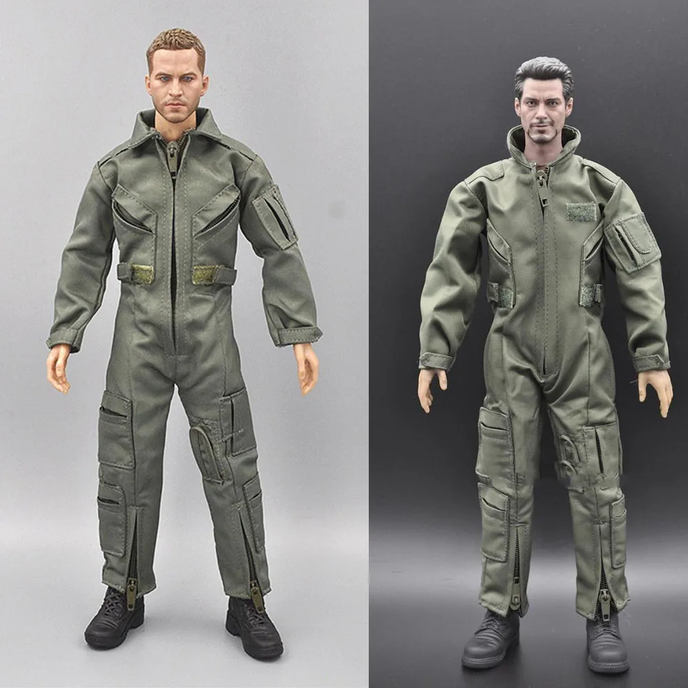 In Stock 1/6 Scale US Special Forces Jumpsuit Aviator One Piece Suit ...