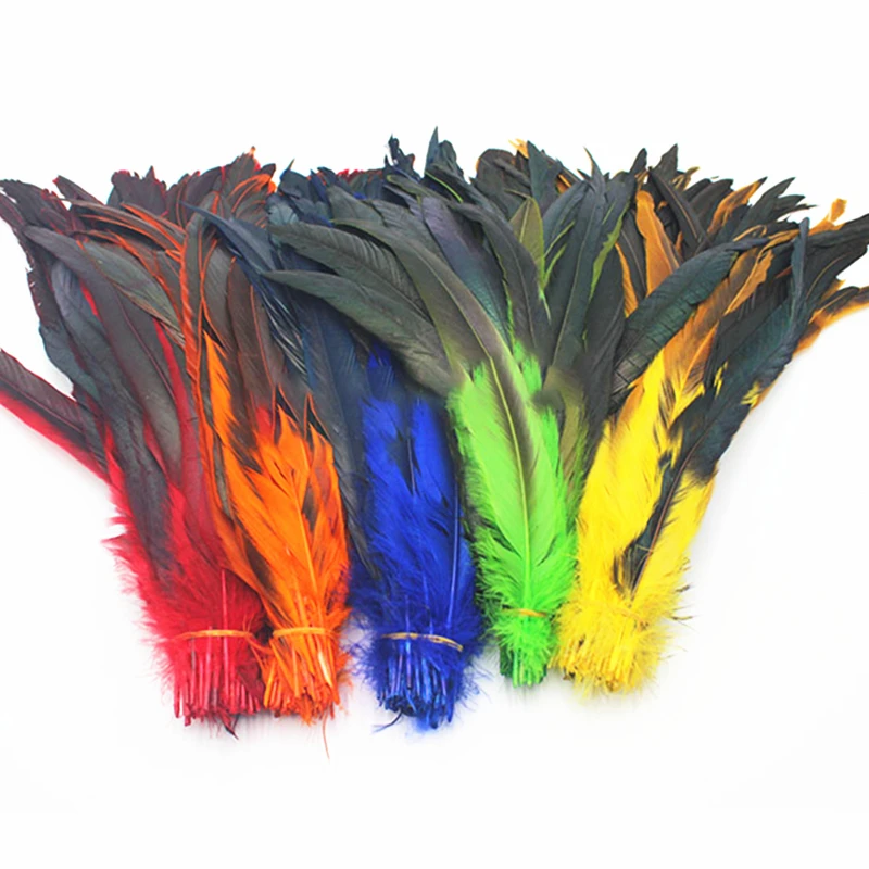 Plumas-de-gallo-naturales-de-colores-para-decoraci-n-plumas-de-pollo-de ...