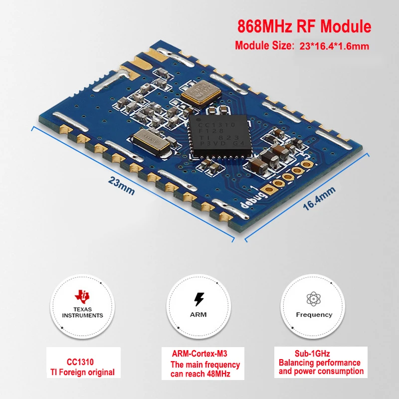 GWS-868mhz-RF-Module-TI-CC1310-Long-Distance-Communication-Receiver ...
