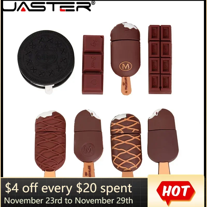 JASTER-Biscuit-shape-USB-Flash-Drive-candy-pendrive-little-mini-funny-pendrives-4GB-8GB-16GB ...