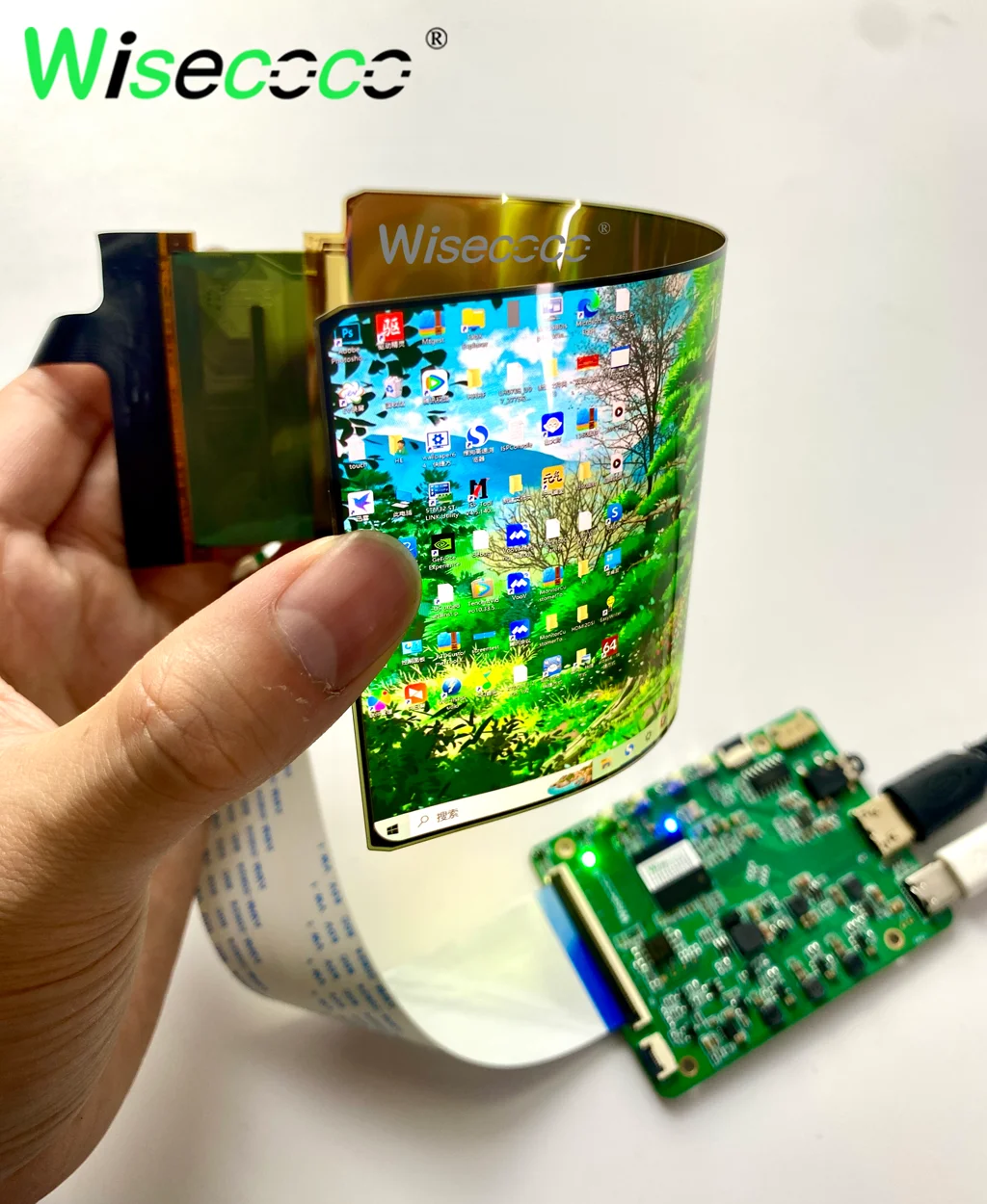 OLED-Flexible-Display-6-Inch-2K-Amoled-Bendable-Screen-MacBook-Windows ...