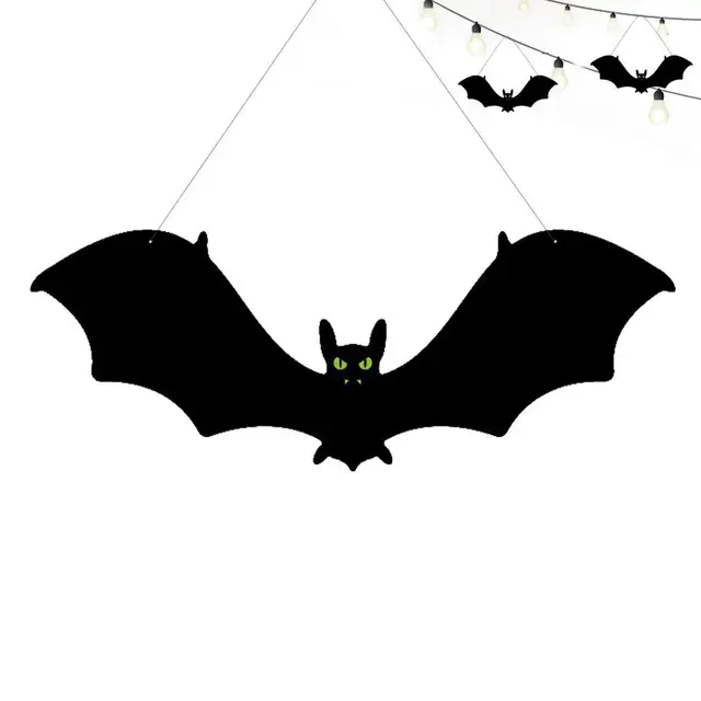 Halloween Hanging Bats Clipart
