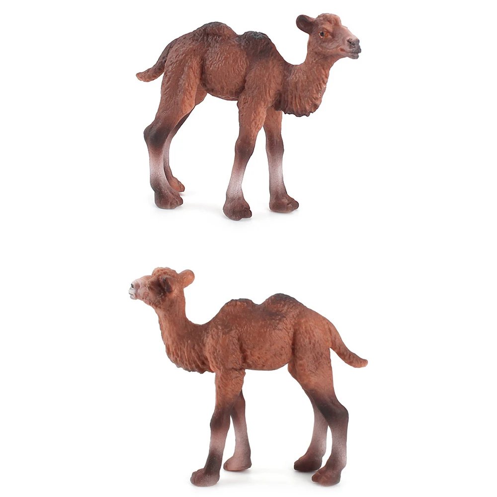Simulation Camel Action Figure Wild Animals Figurines Desert Captive ...