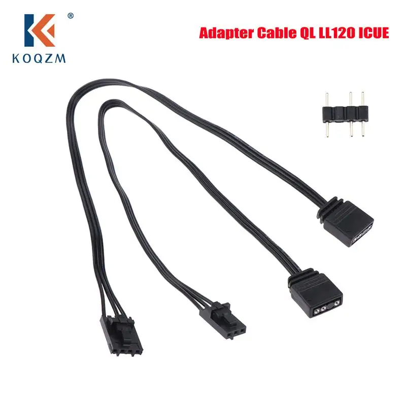 Adapter Cable For Corsair RGB To Standard ARGB 4Pin 3Pin Adapter ...