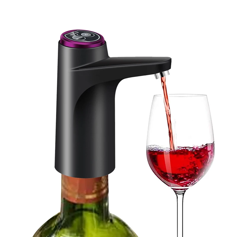 Electric-Wine-Aerator-Dispenser-Kitchen-Bar-Wine-Separator-One-touch ...