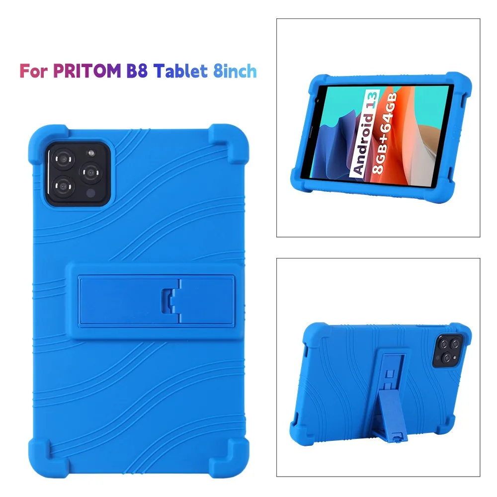 For PRITOM B8 Tablet 8inch PC Protector Funda with 4 Shockproof Airbags ...