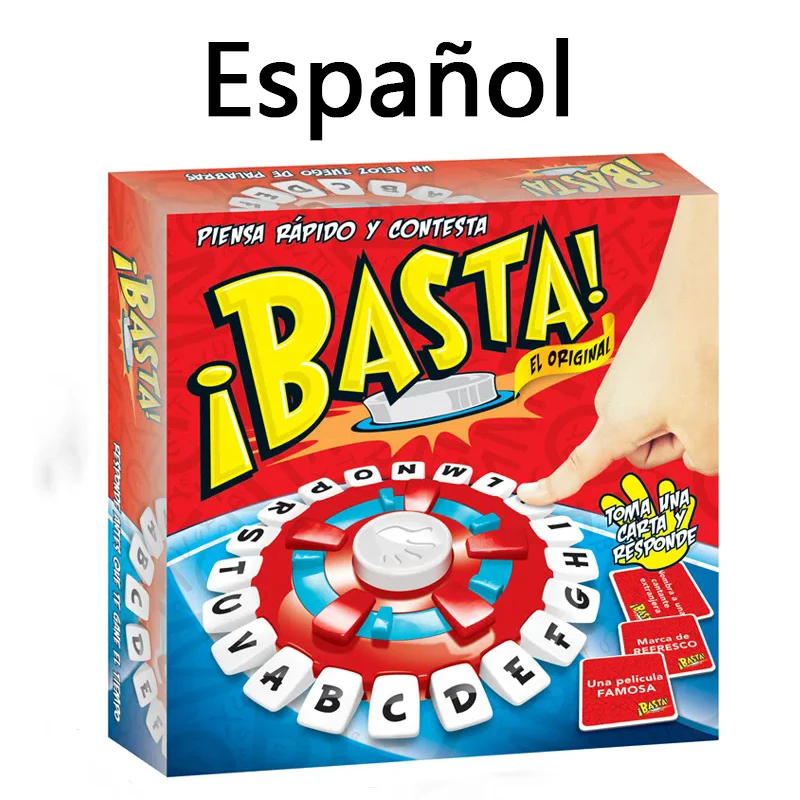 Juego-de-palabras-en-espa-ol-juego-de-mesa-familiar-de-ritmo-r-pido ...