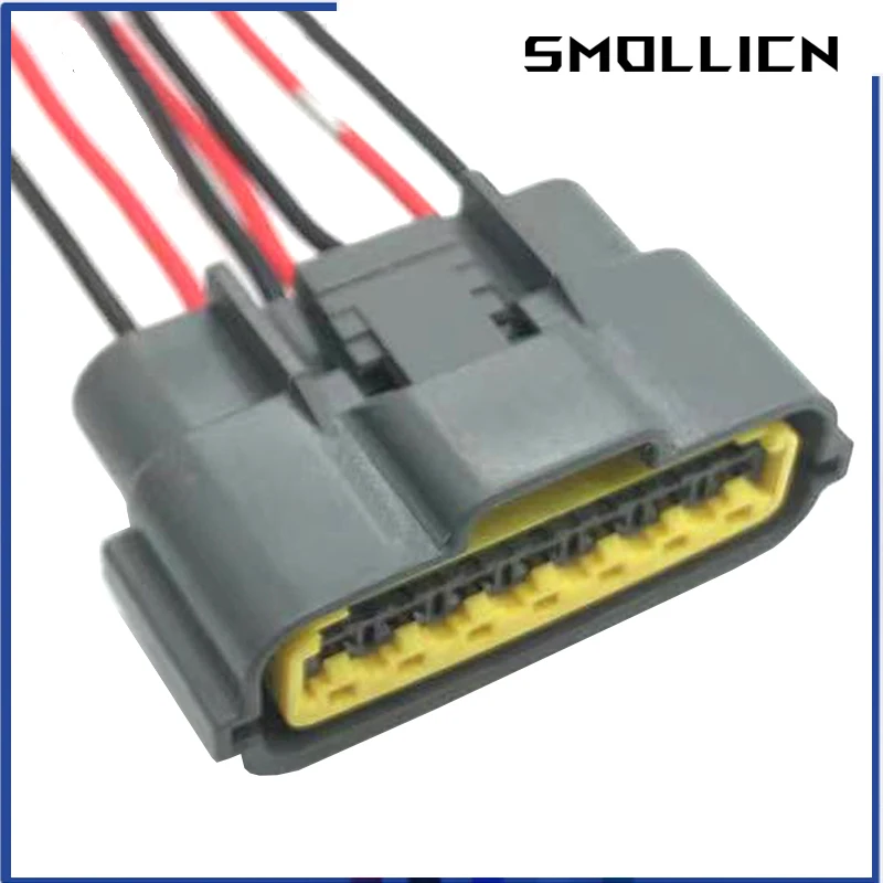 Conector impermeável automotivo 6098 0148 do cabo bonde do fio da tomada do alojamento plástico ...