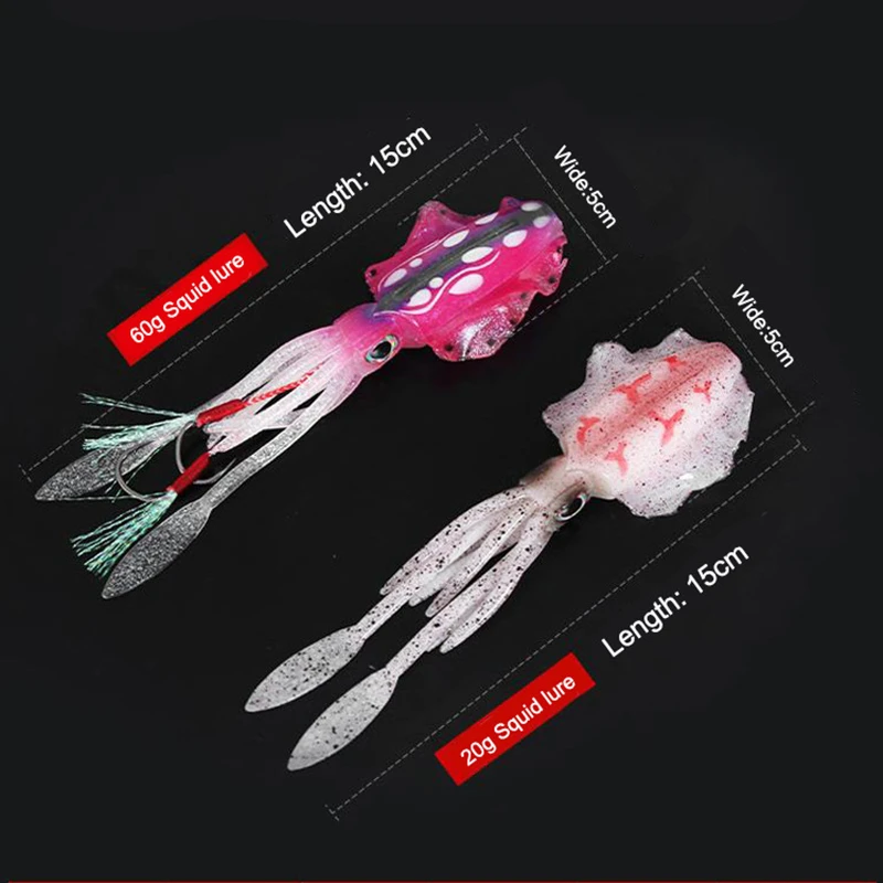 Luminous-Squid-Lure-2g-7g-15g-20g-60g-UV-Squid-Jigs-Boat-Fishing ...