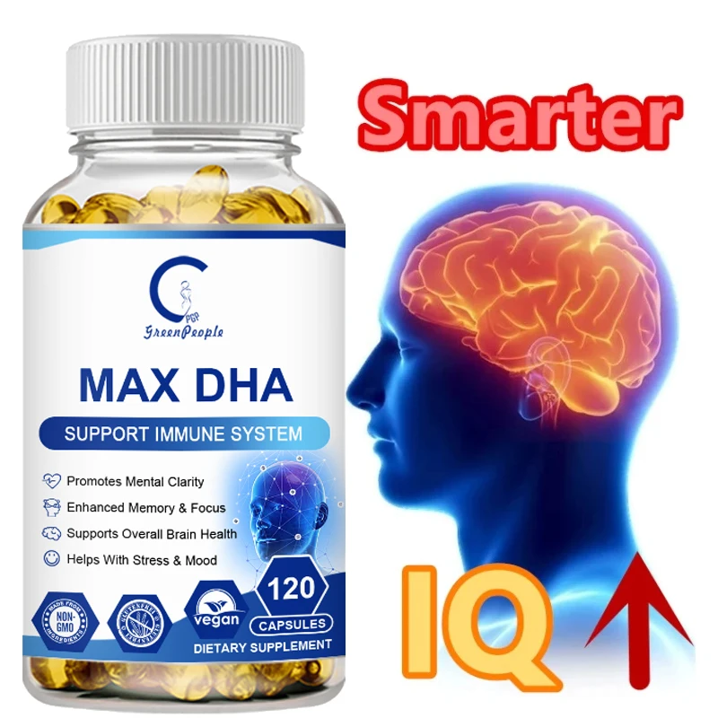 120pcs-DHA-Brain-Supplement-Promotes-Brain-Health-Enhances-Focus-Memory ...