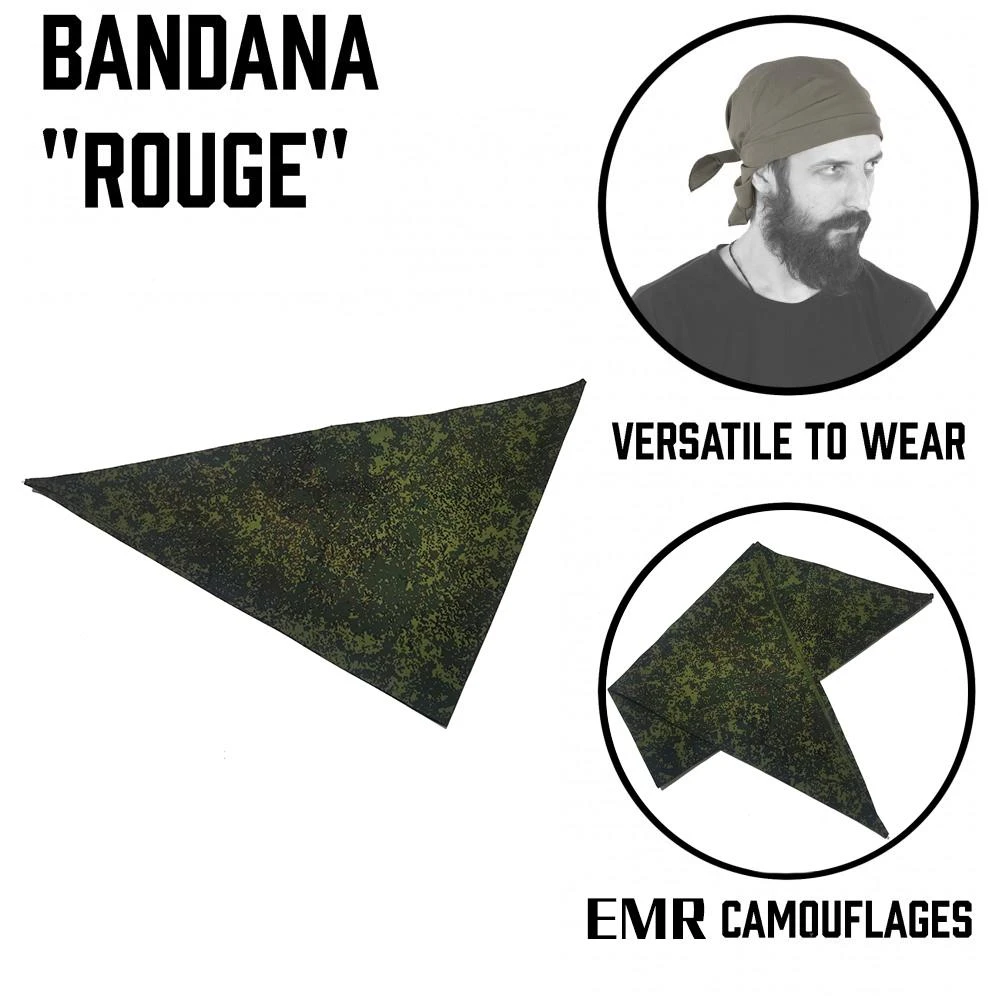 Russian EMR Camouflage Triangular Bandana Scarf/anti Fog Headgear Mask ...