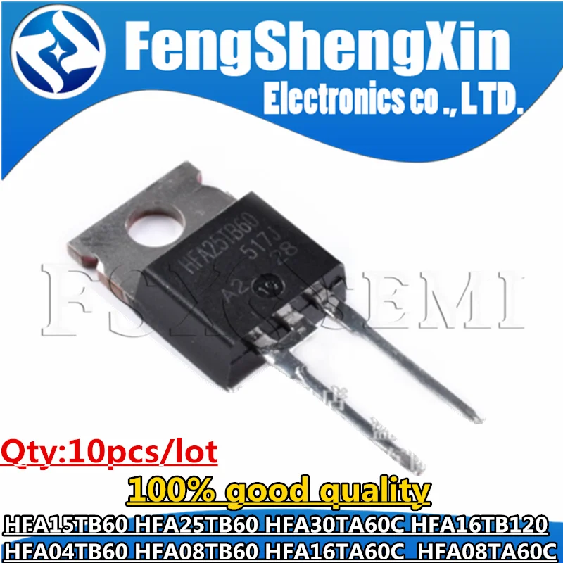 10-Chips-piezas-HFA15TB60-HFA25TB60-HFA30TA60C-HFA16TB120-HFA04TB60 ...