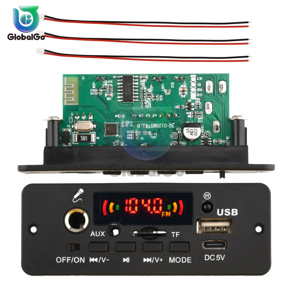 DC-5V-MP3-Player-10W-Verst-rker-Bluetooth-MP3-Decoder-Board-Auto-Musik ...