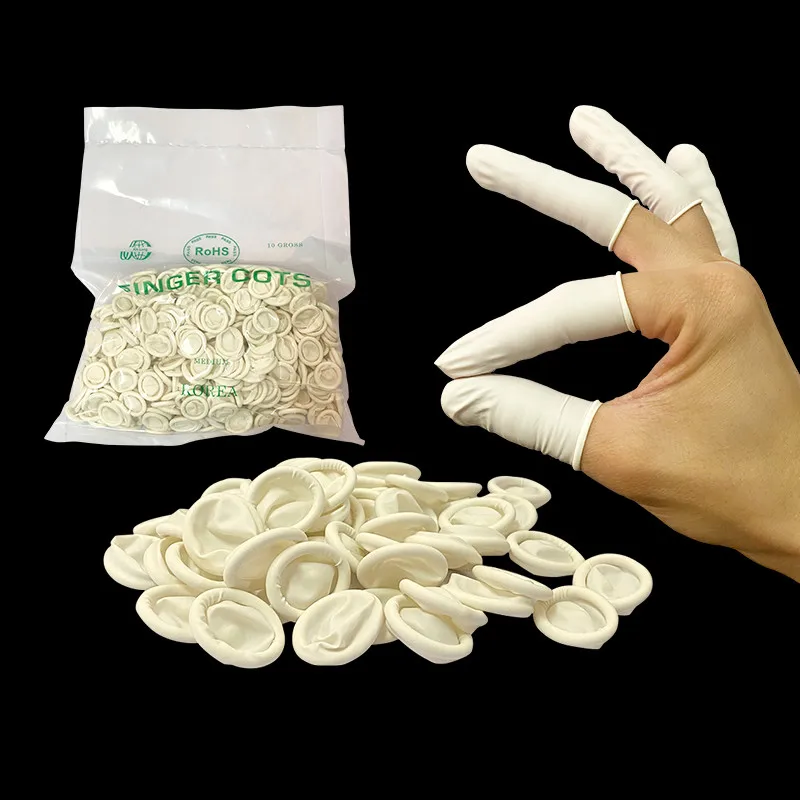 Protective-Fingertip-Natural-Rubber-Gloves-Disposable-Latex-Finger-Cots ...