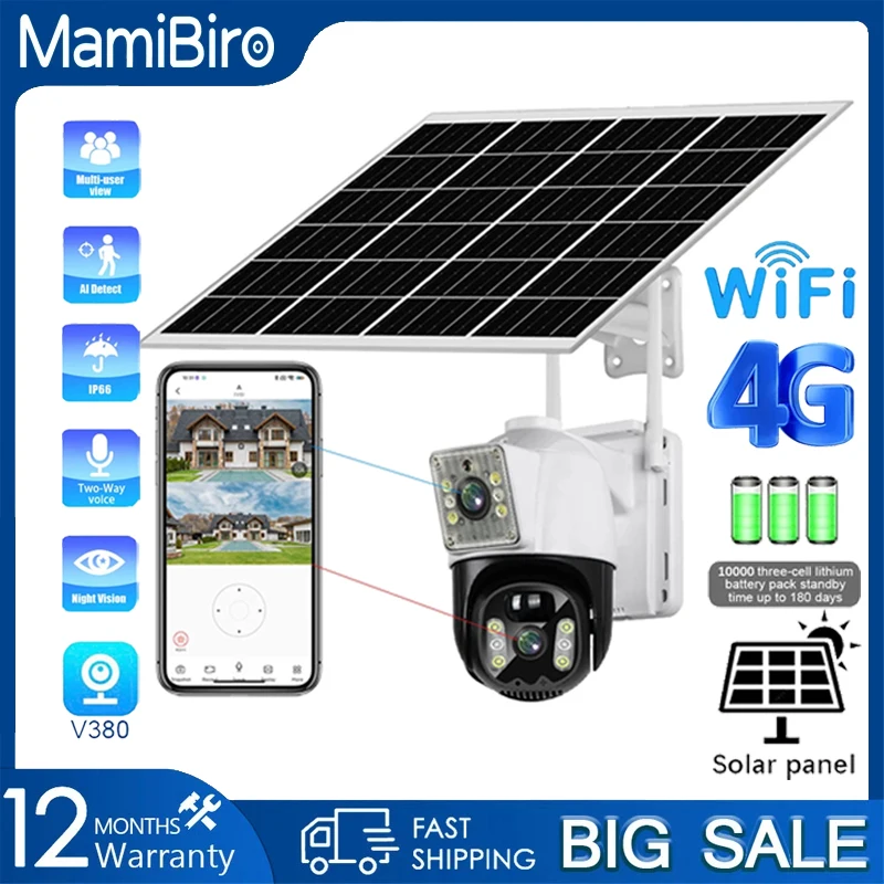 MamiBiro-c-mara-de-seguridad-CCTV-V360-Pro-4G-Tarjeta-SIM-Solar-PTZ ...