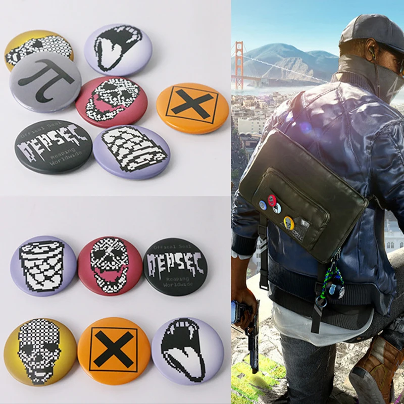 Game-Watch-Dogs-2-Dedsec-Lapel-Pins-Backpack-Jeans-Brooch-Pin-Men-Women ...