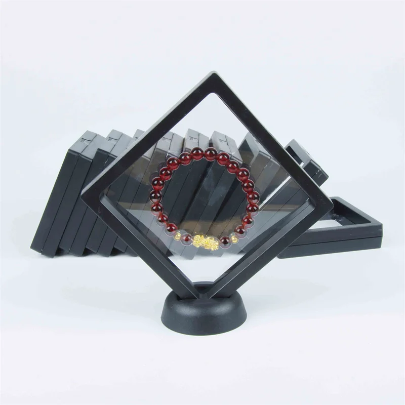 10pcs-3D-Floating-Frame-Shadow-Box-Jewelry-Display-Stand-Ring-Pendant ...