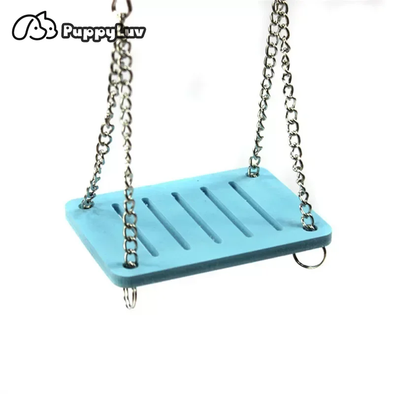 Cute-Parrot-Hamster-Small-Swing-Hanging-Bed-Shake-Suspension-House ...