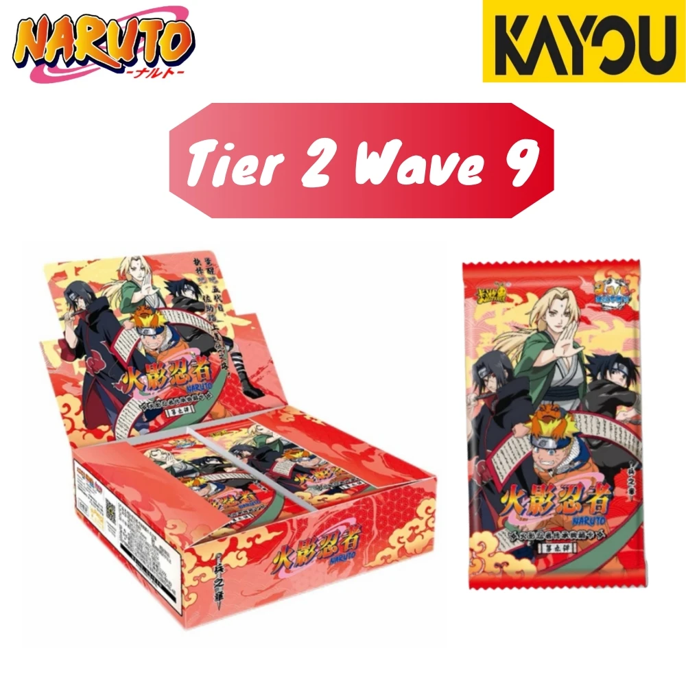 New Kayou Naruto Card Box T2W9 Limited CR Itachi Tsunade Jiraiya ...