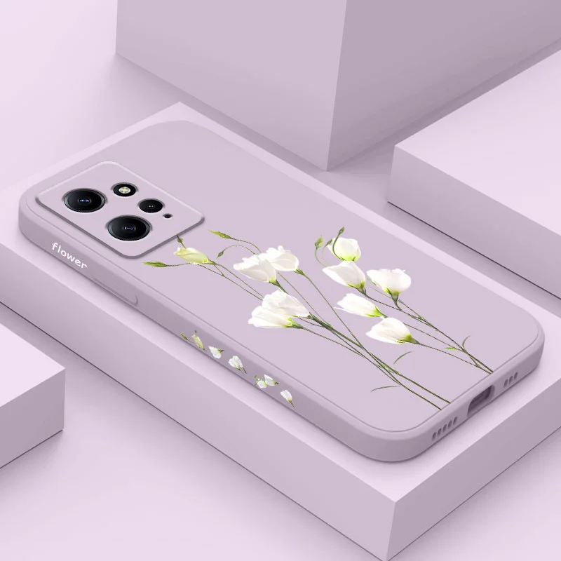 Elegant-Lily-Phone-Case-For-Xiaomi-Redmi-Note-13-12-12S-11-11S-10-10T ...