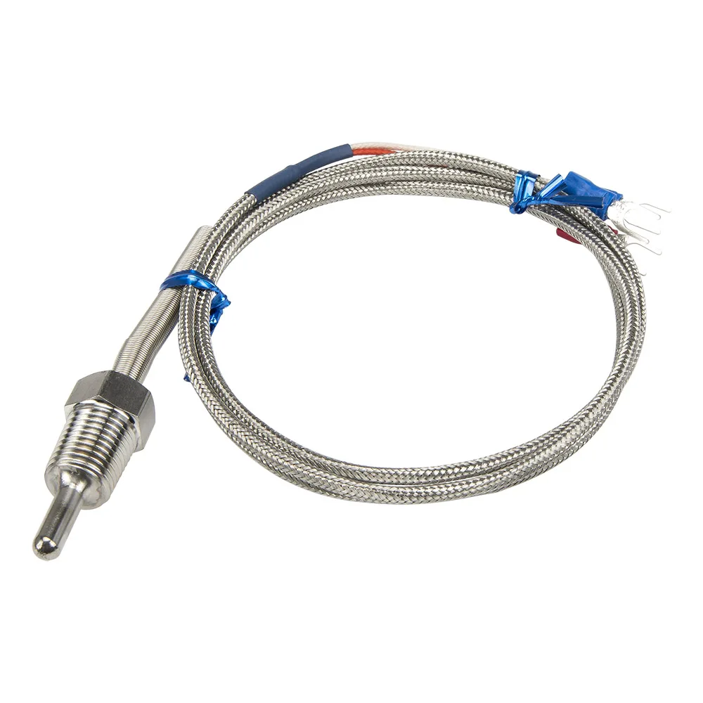 FTARP09 PT100 type 1m metal braided cable 30mm probe head RTD ...