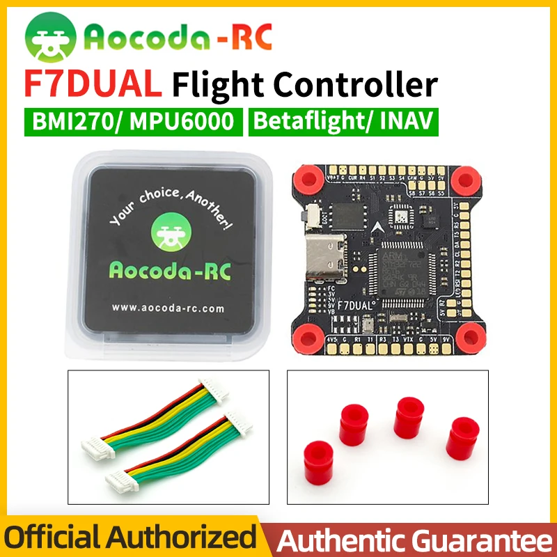 AOCODA-RC-F7-F722-F7DUAL-Flight-Controller-FC-BMI270-MPU6000-3-6S-BEC ...