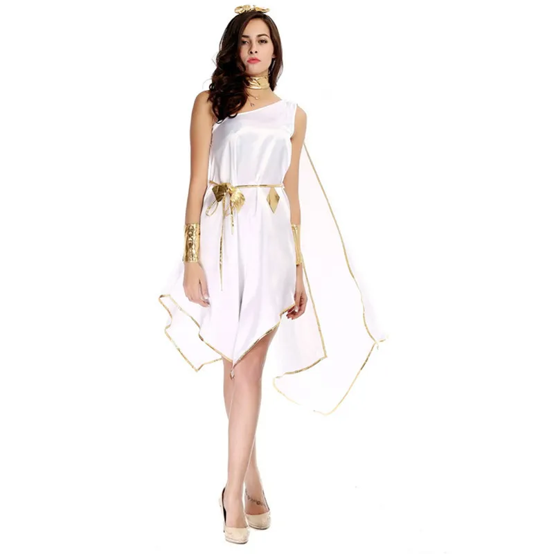 Sexy Egyptian Queen Cleopatra Costume Adult Women Irregular Ancient ...