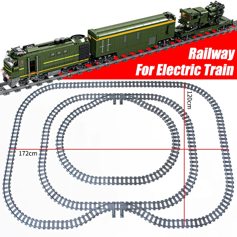 Straight Train Track