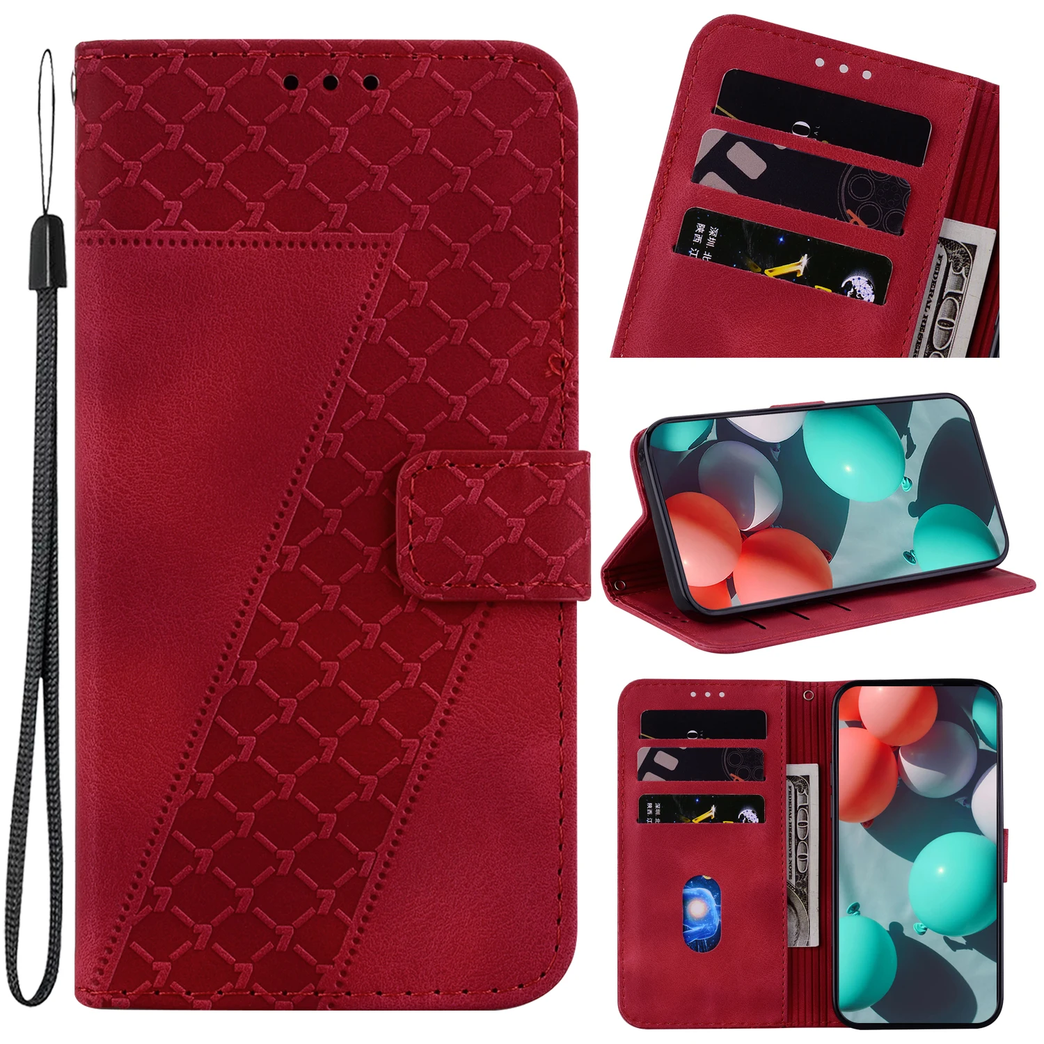 Flip-Cover-for-TECNO-Camon-18i-18P-19-Neo-Pro-5G-X-Premier-Case-Wallet ...