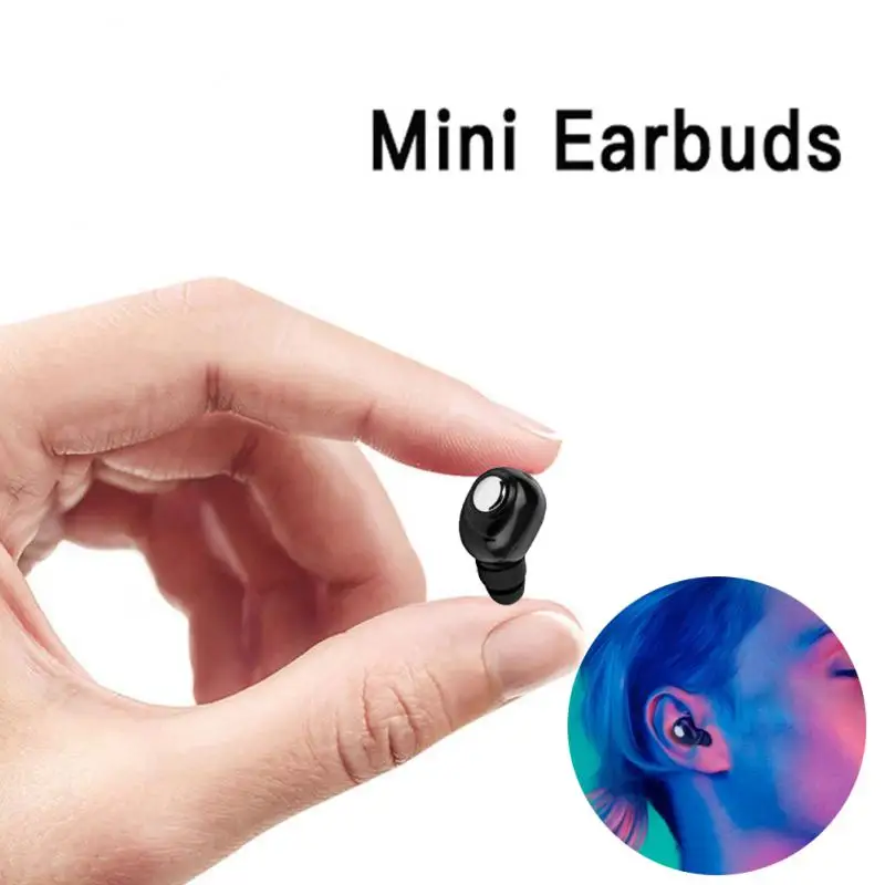 Single Headphones Bluetooth-compatible In Ear Earphones TWS Wireless ...