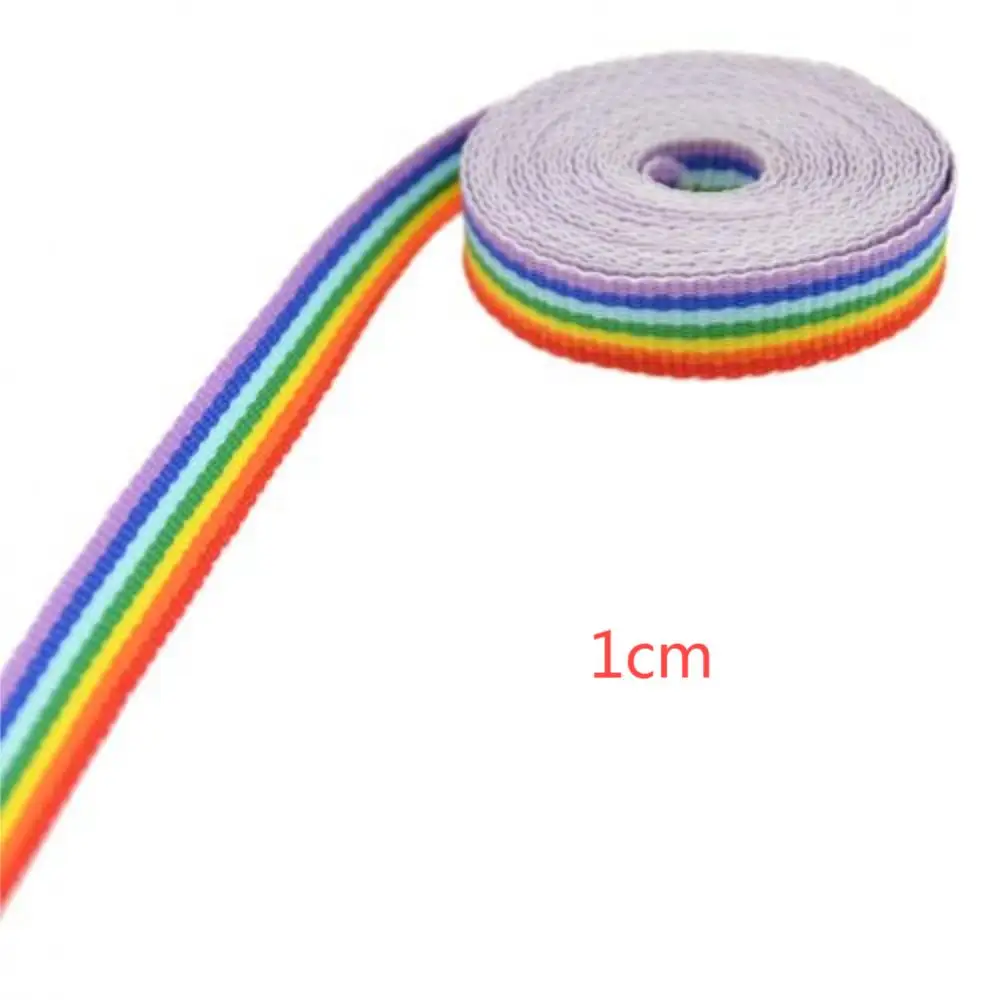 3M-Seven-color-Rainbow-Webbing-Rainbow-Polyester-Ribbon-Hand-DIY ...