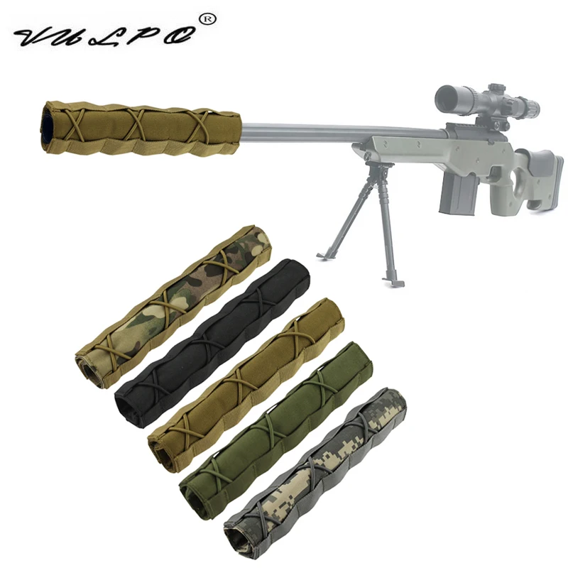 VULPO-220mm-Suppressor-Cover-Silencer-Heat-Cover-Airsoft-Muffler ...