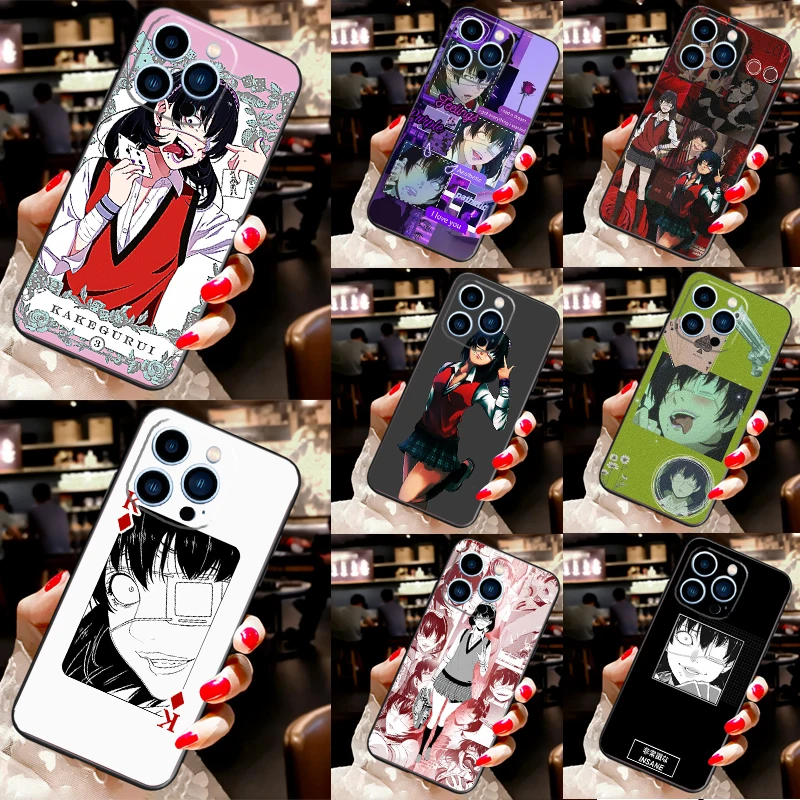 Ikishima-Midari-Kakegurui-Anime-Case-For-iPhone-13-12-11-14-Pro-Max-XS ...