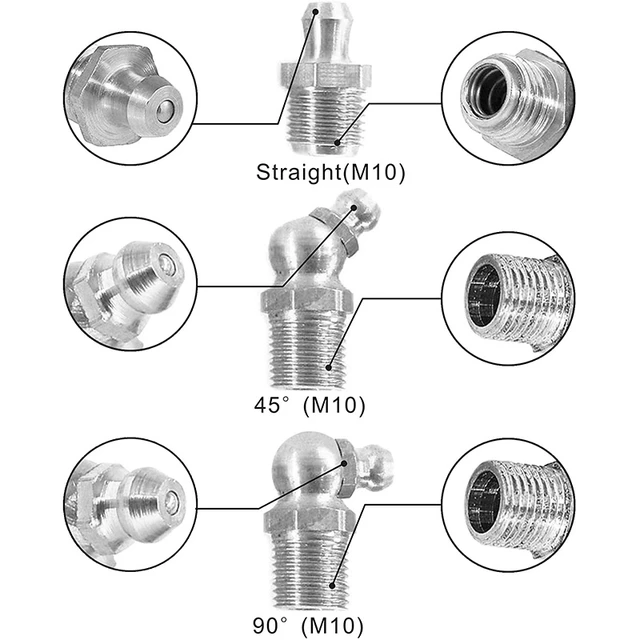 Ball Joint Grease Aazon.co: Uxcell 201 Stainless Steel Straight 10 X 1 ...