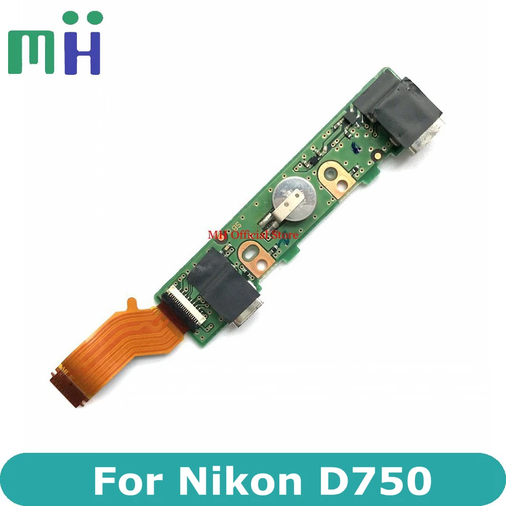 For Nikon D750 USB Interface Board Drive PCB Unit / Flex Cable Flexible ...