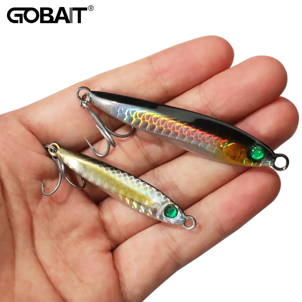 Metal Jig Lure 20g 30g 40g Spinner Swimbait Sinking Pencil Spinning ...