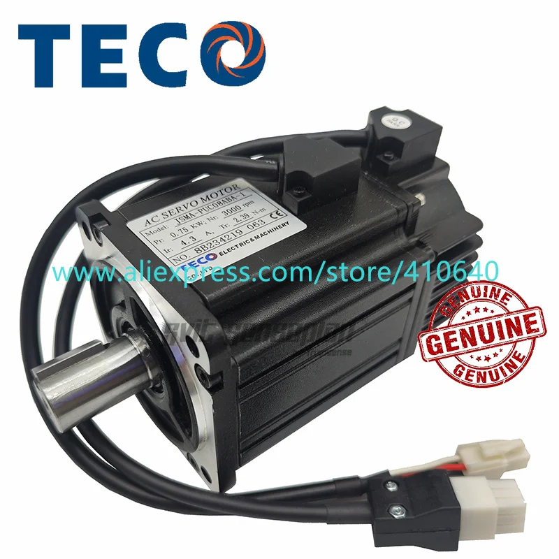 TECO-750w-AC-220V-Servo-Motor-JSMA-PUC08ABA-3000-rpm-with-2500-ppr ...