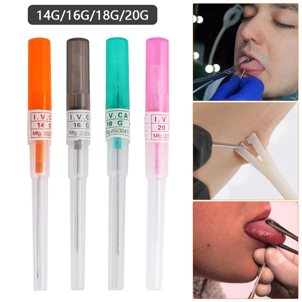 1PCS-Sterile-Disposable-Piercing-Needles-Body-Piercing-Tool-Ear-Nose ...