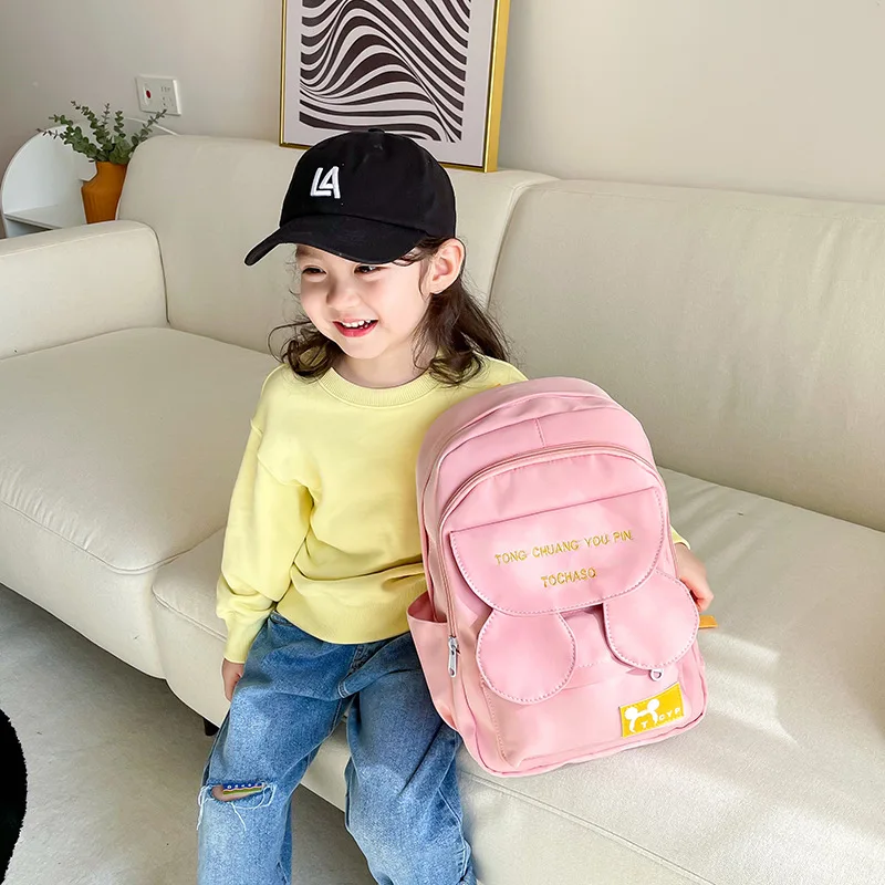 Children-s-backpack-Korean-version-embroidered-letter-backpack-for-boys ...