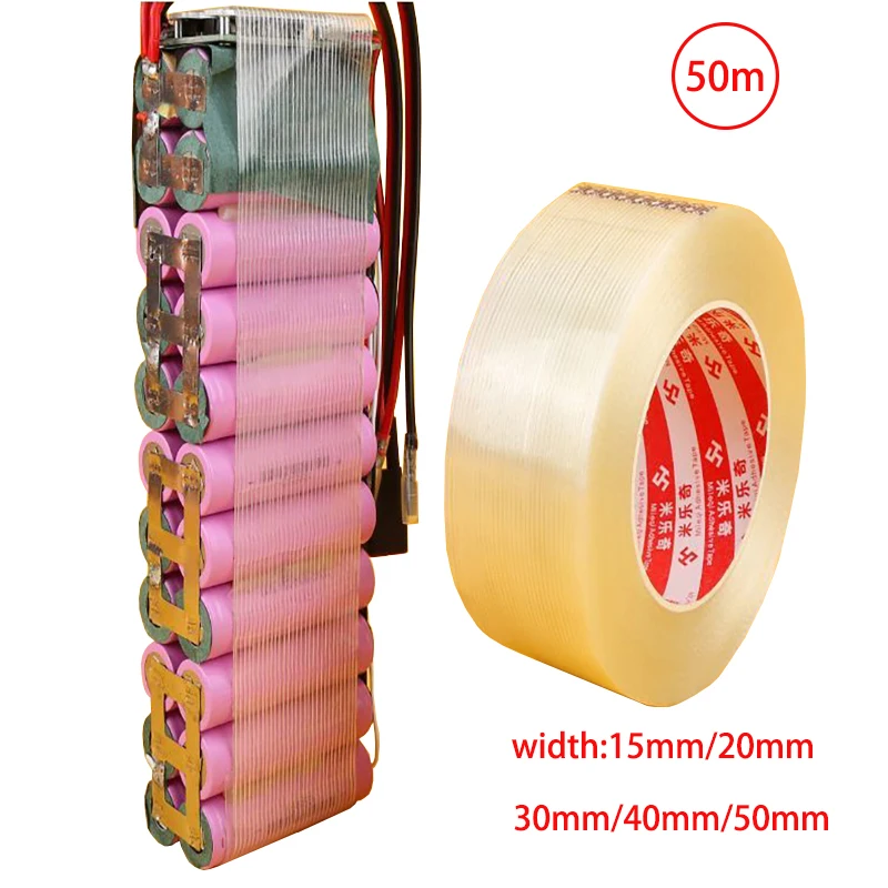 18650/21700/32650 Li-ion/lifepo4 Battery Fixed Fiber Tape Strong Tape ...