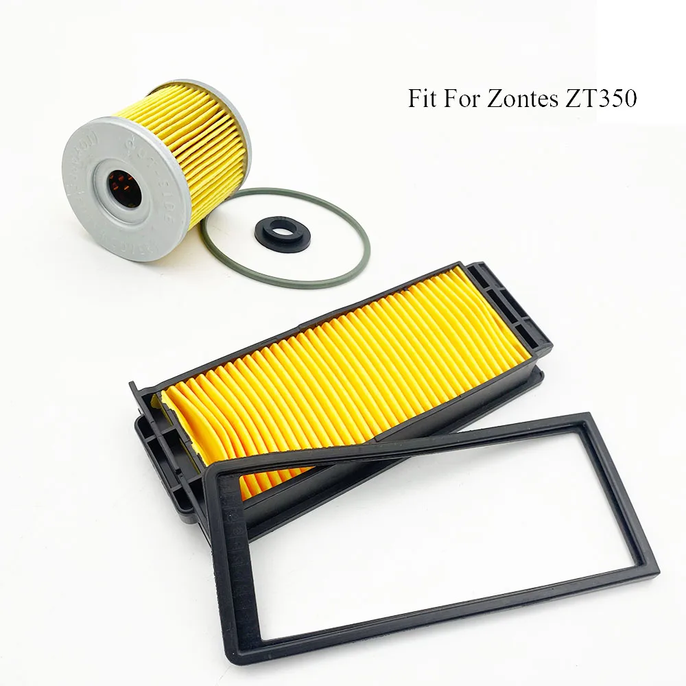 New Fit ZT350 Motorcycle Filter Element Engine Oil Filters Filtration ...