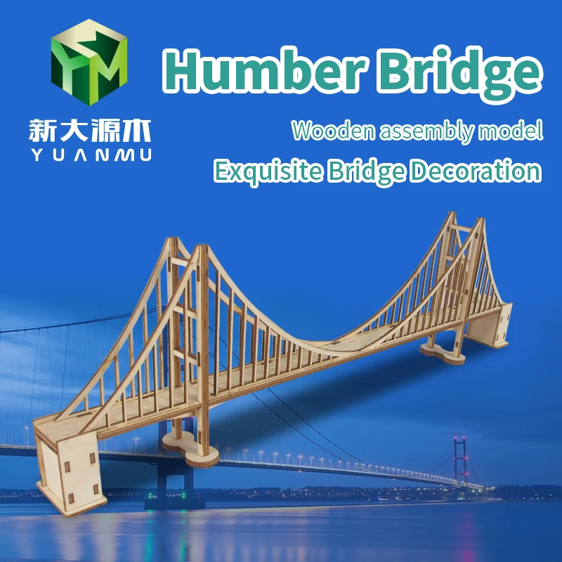 Simulation-of-Wooden-Hand-Assembled-Bridge-Model-Famous-Bridge-Model ...