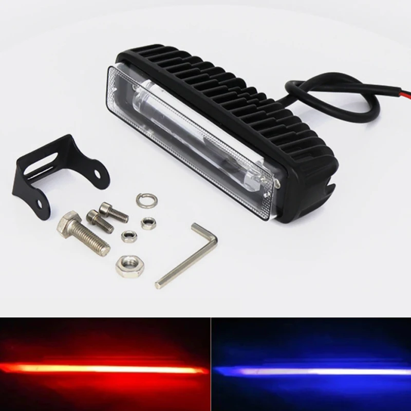 1PCS-30W-Highlight-one-font-Forklift-Forktruck-Light-Blue-Red-LED ...