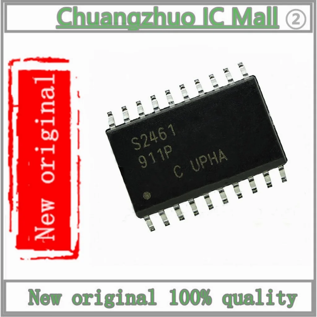 1 Pcs Novo original IRS2461SXUMA1 IRS2461S SOP20 chip de driver de áudio