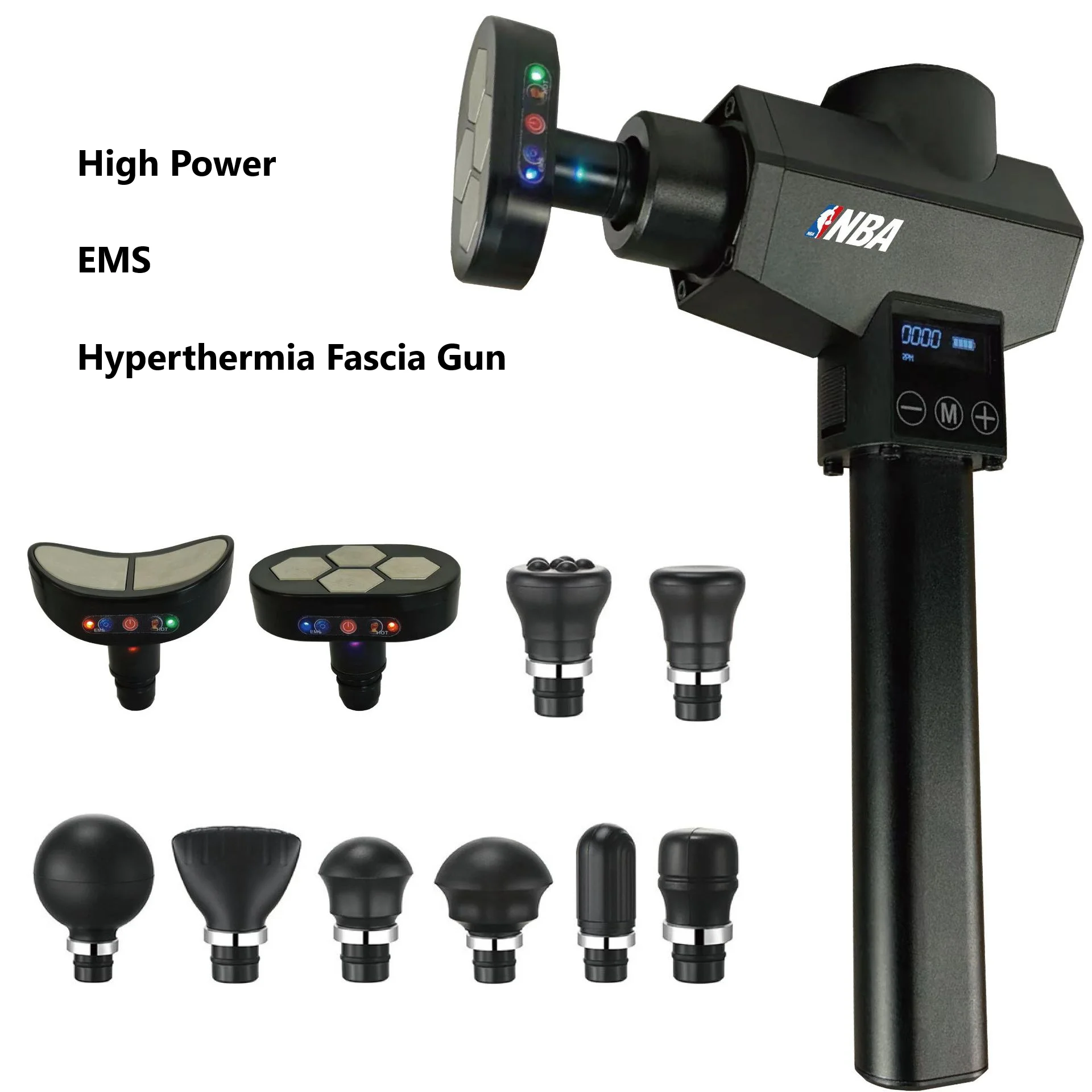 High-power-fascia-gun-hyperthermia-rehabilitation-EMS-pulse-aluminum ...