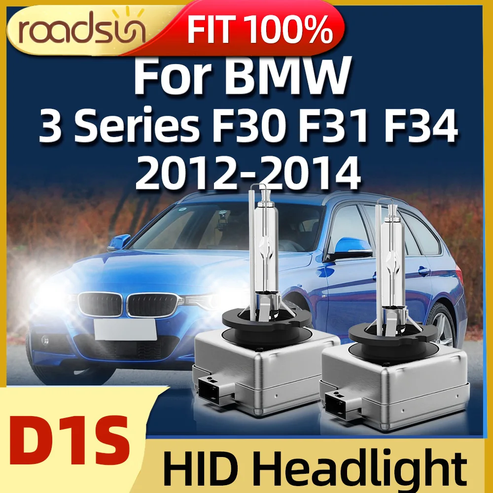 12V 35W D1S HID Xenon Lamp Car Headlight Single Beam Auto Light Replacement Bulbs For BMW 3 ...